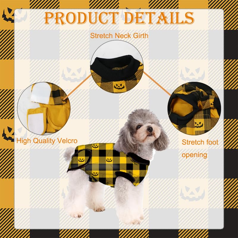 ZIMAOSHAN Surgery Recovery Suit for Dogs - Recovery Suit for Female Male Dog, Onesie for Small Medium Dogs,Substitute E-Collar & Cone