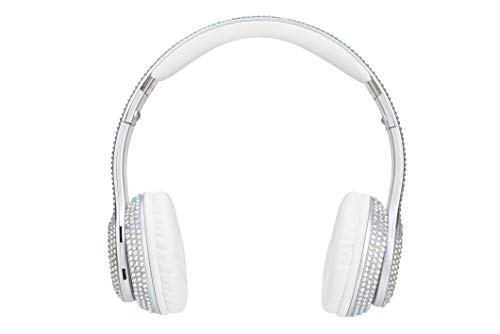 Wireless Express Bluetooth Headphones - Foldable Bluetooth Headset - Lightweight Headphones - Adjustable On-Ear Headphones - Fashion Bluetooth Headphones with Microphone - Ideal Headphones Bluetooth
