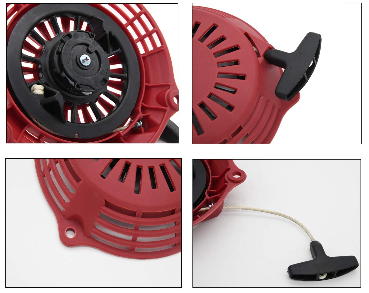 JOD Recoil Pull Starter for Honda GCV190,GCV190A,GCV190LA, GSV190AE Replacement for 28400-Z0Y-013ZB