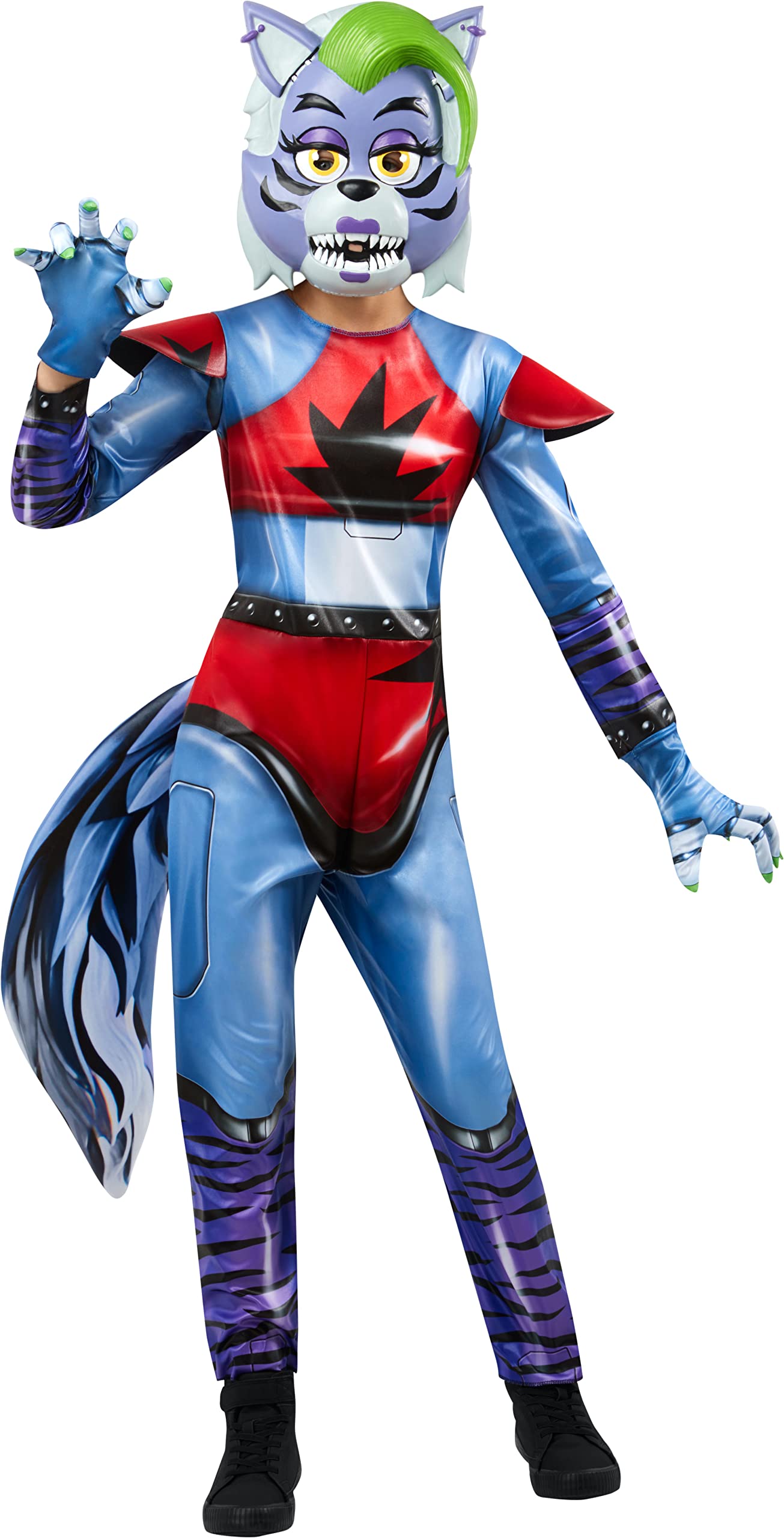 Rubie's Child's Five Nights at Freddy's Roxanne Wolf Costume, As Shown, Large