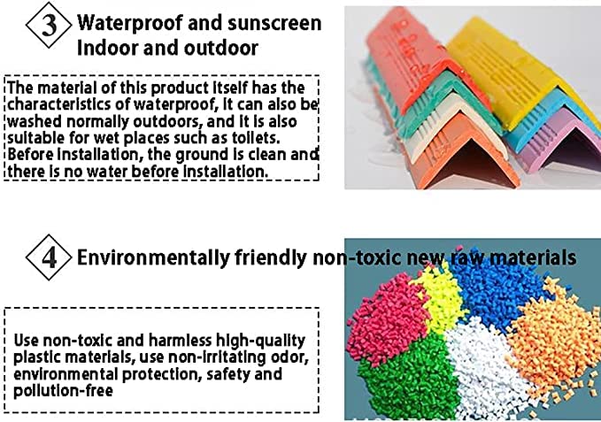 GUSICA Anti-Collision Strips for Children, Widened and Thickened Wall Corner Pillars, Soft Package, Anti-Collision Strips for Kindergarten, Table Side Corner Protectors with Glue-White||1m