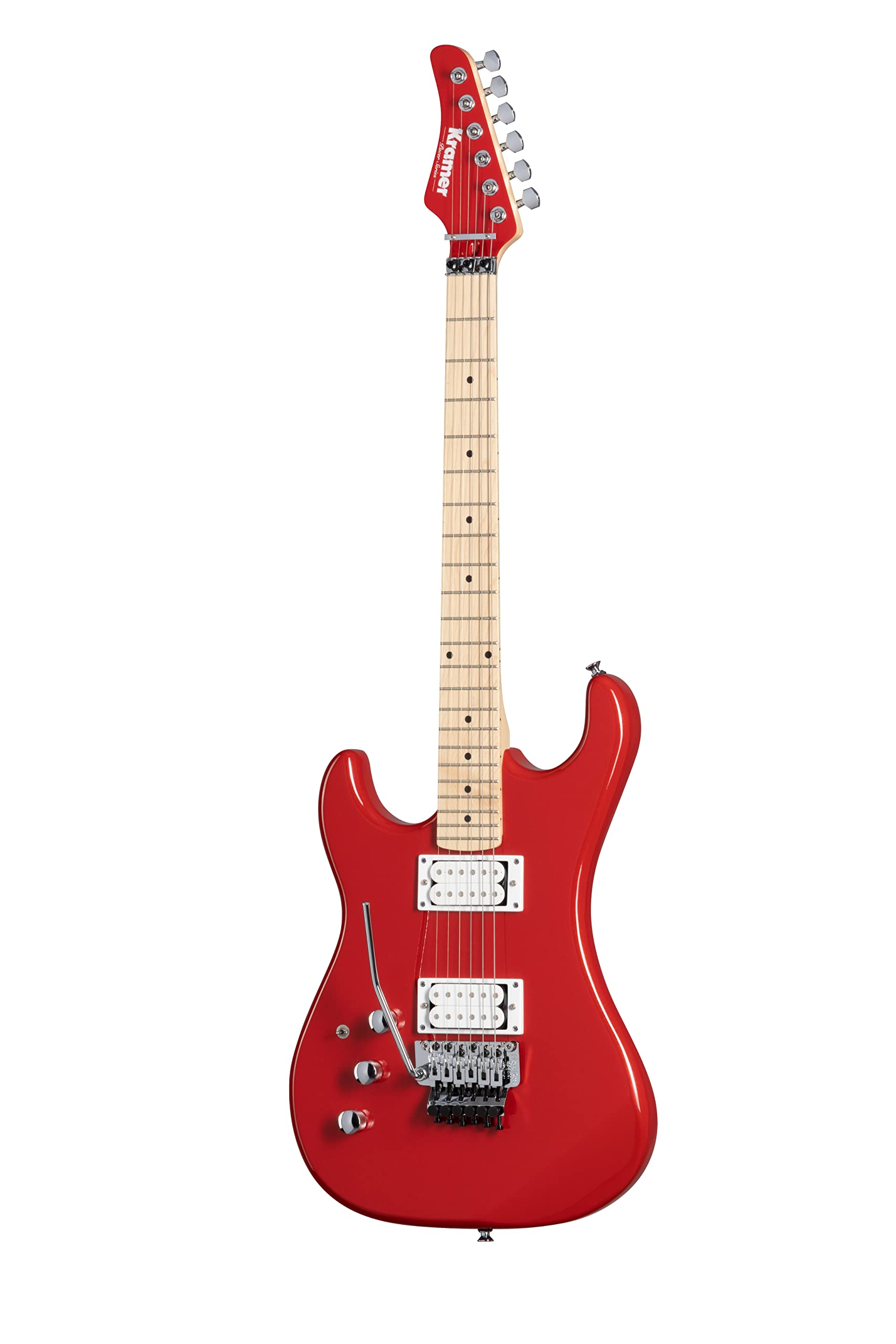 Kramer Pacer Classic Floyd Rose Lefty, Scarlet Red Metallic