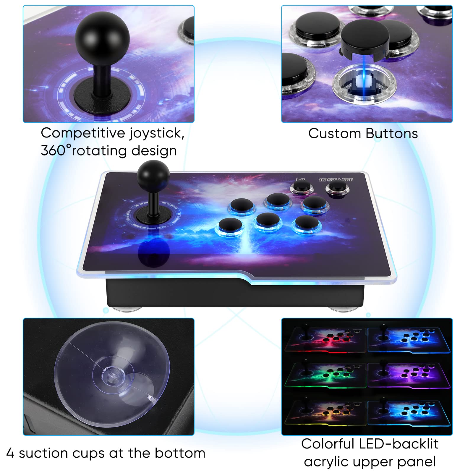 Krayet [6666 HD Arcade Games] Pandora Game Arcade WiFi Function Arcade Game Console 3D Retro Video Arcade Game Console with 6666 Retro Games for PC/Laptop/TV, Search/Hide/Pause/Delete Games