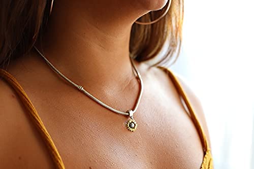 European 3mm Snake Chain Charm Bead Pendant Necklace Jewelry Fits Pandora & More