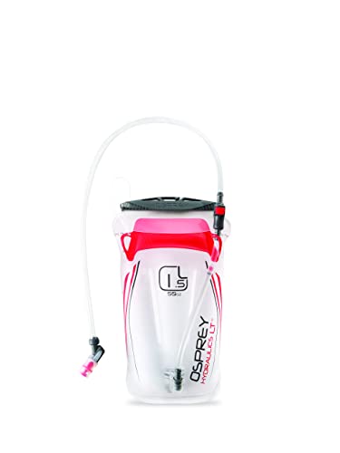 Osprey Daylite Daypack, Multi, O/S & Hydraulics LT Lightweight Water Reservoir/Hydration Bladder (1.5-2.5 Liters) Red