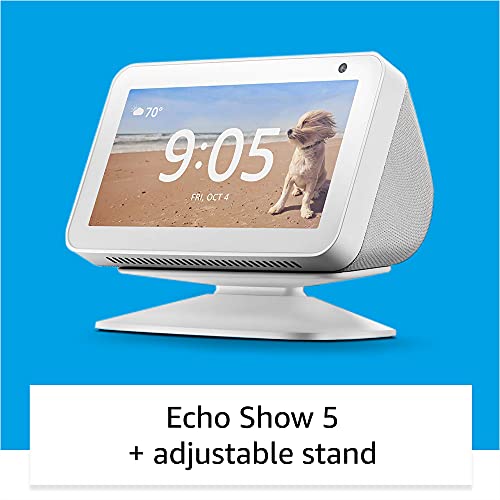 Echo Show 5 Sandstone with Adjustable Stand