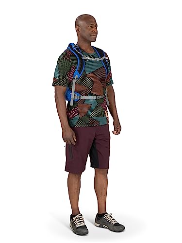 Osprey Raptor 14L Men's Biking Backpack with Hydraulics Reservoir, Postal Blue, One Size