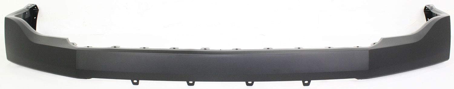 Evan Fischer Bumper Cover SET Compatible with 2007-2014 Ford Expedition Upper - Primed; Lower - Textured For Models With Wheel Opening Moldings Front, Upper and Lower FO1000631
