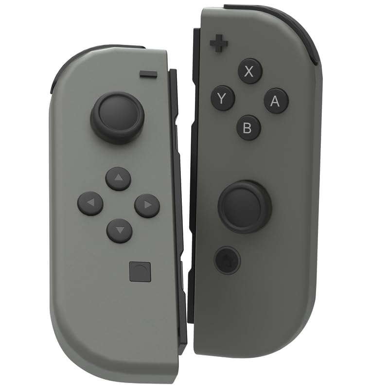Wiv77 Joypads for Nintendo Switch Controller, Gray Joypads Switch Controller for Nintendo Switch/Lite/OLED,Left and Right Switch Joypad Support Dual Vibration/Wake-up Function/Motion Control,No NFC