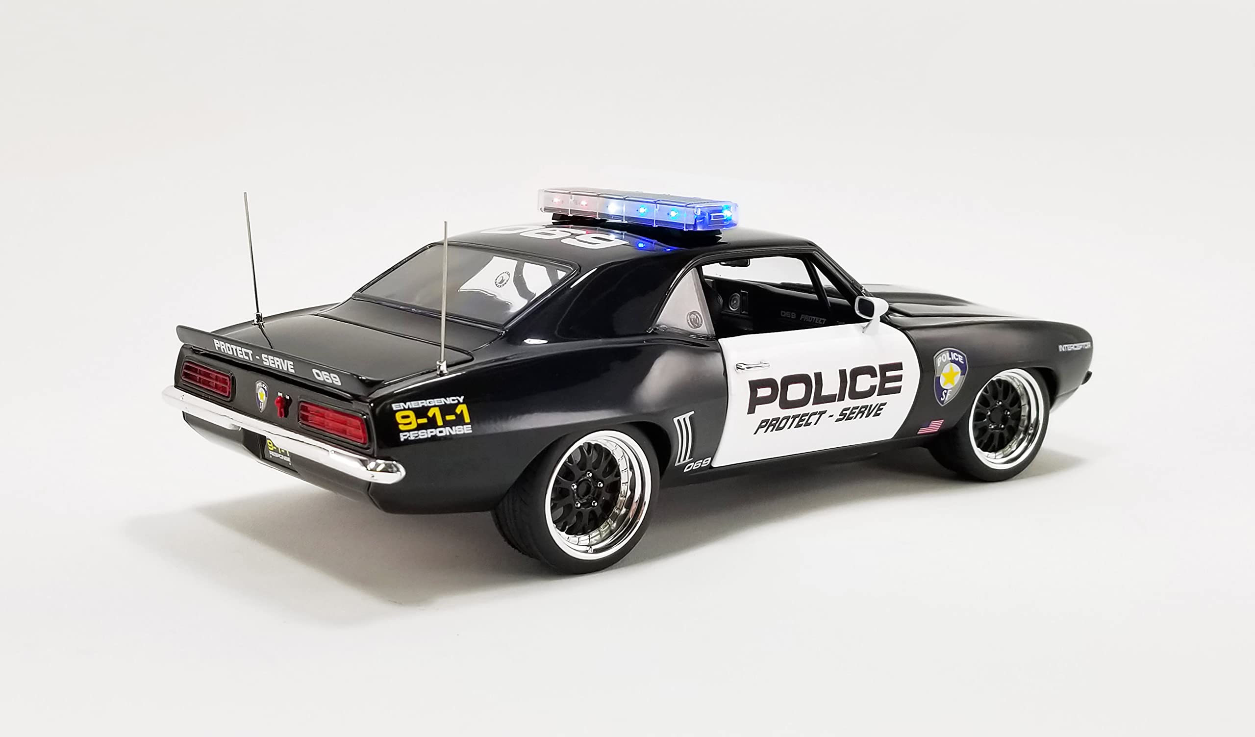 GMP 1:18 1969 Chevrole* Camaro - Street Fighter Police Interceptor GMP-18935 [Shipping from Canada]