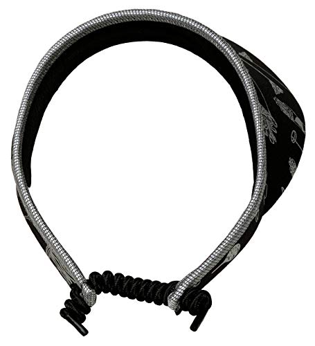 Glove It Coil Visor - Visor Hats for Women. Sun Protection Visor for Golf, Tennis, Running, Beach - No Headache Design, Black