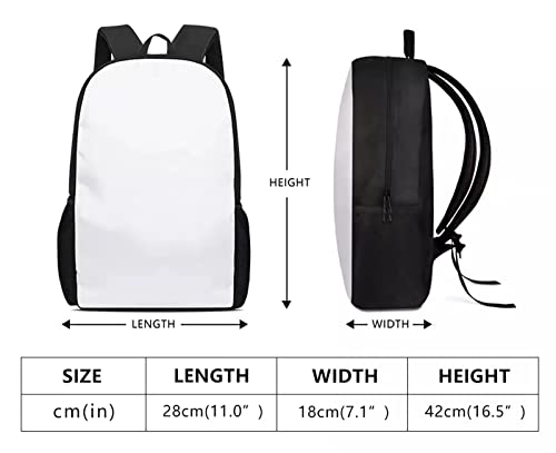 PinUp Angel Brown Monkey Cute Print Backpack Simple Multifunction Backpacks for Leisure and Entertainment Casual Travel Daypack With Lunch Bag Pencil Case