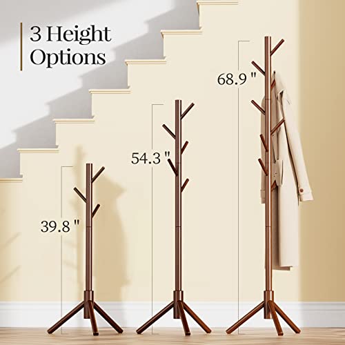 Pipishell Coat Rack and 5 Tier Corner Shelf for Home Office
