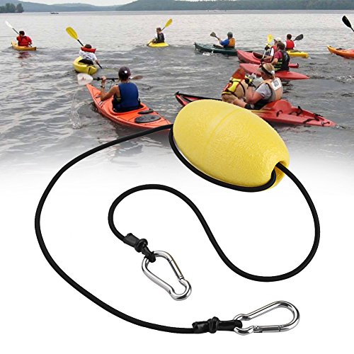 GOTOTOP AYNEFY Drift Anchor, Tow Throw Leash Line with EVA Buoy Float & Clip for Kayak Boat Grip Canoe Accessories