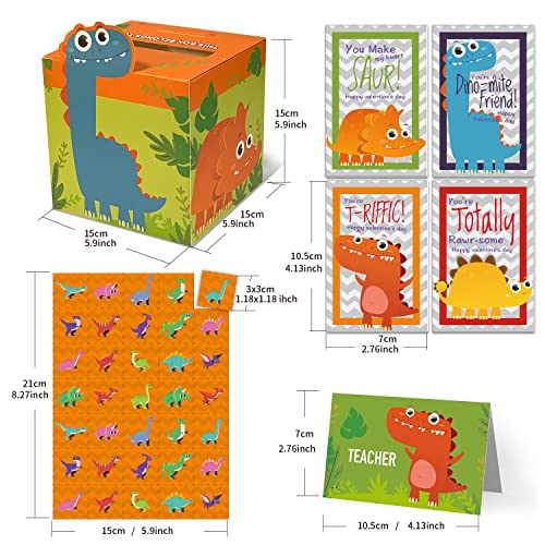 GoForward Valentine for Kids Mailbox Dinosaur