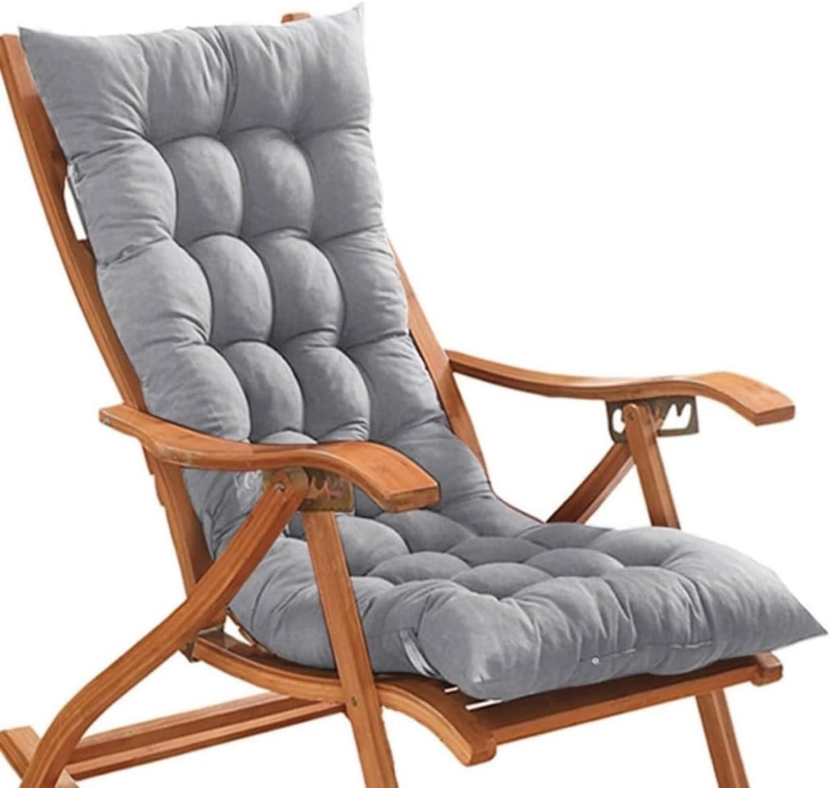 JACOJE Lounge Chair Cushions Chaise Lounger Cushion Soft Sofa Mat Long Bench Cushion for Outdoor Furniture, Indoor Outdoor Recliner Chair Cushion(#2,53x53cm/20.8x20.8in)