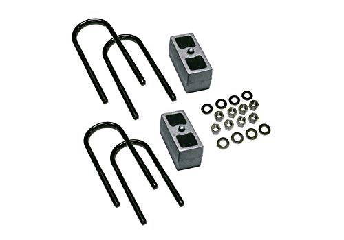 Superlift | 1297 | 2.5" Block Kit with Rear Lift Blocks, U-Bolts, & Hardware | Fits 1966-1979 Ford F-100 / F-150 4WD