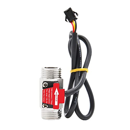 JAERB 1/2" 3/4" 1" 1-1/2" 2" Water Flow Sensor 1.75MPa Sensor Turbine Flowmeter DC5~24V Used to Measure The Flow of The Medium (Size : 3/4")