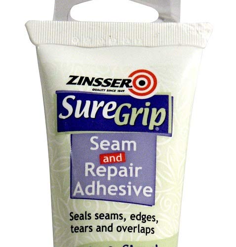 Rust-Oleum Zinsser, 2-Ounce 2861 SureGrip Seam & Repair Adhesive Tube, Color, 2 Ounce