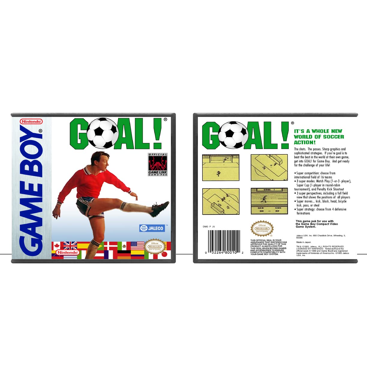 Goal! | (GB) Game Boy - Game Case Only - No Game