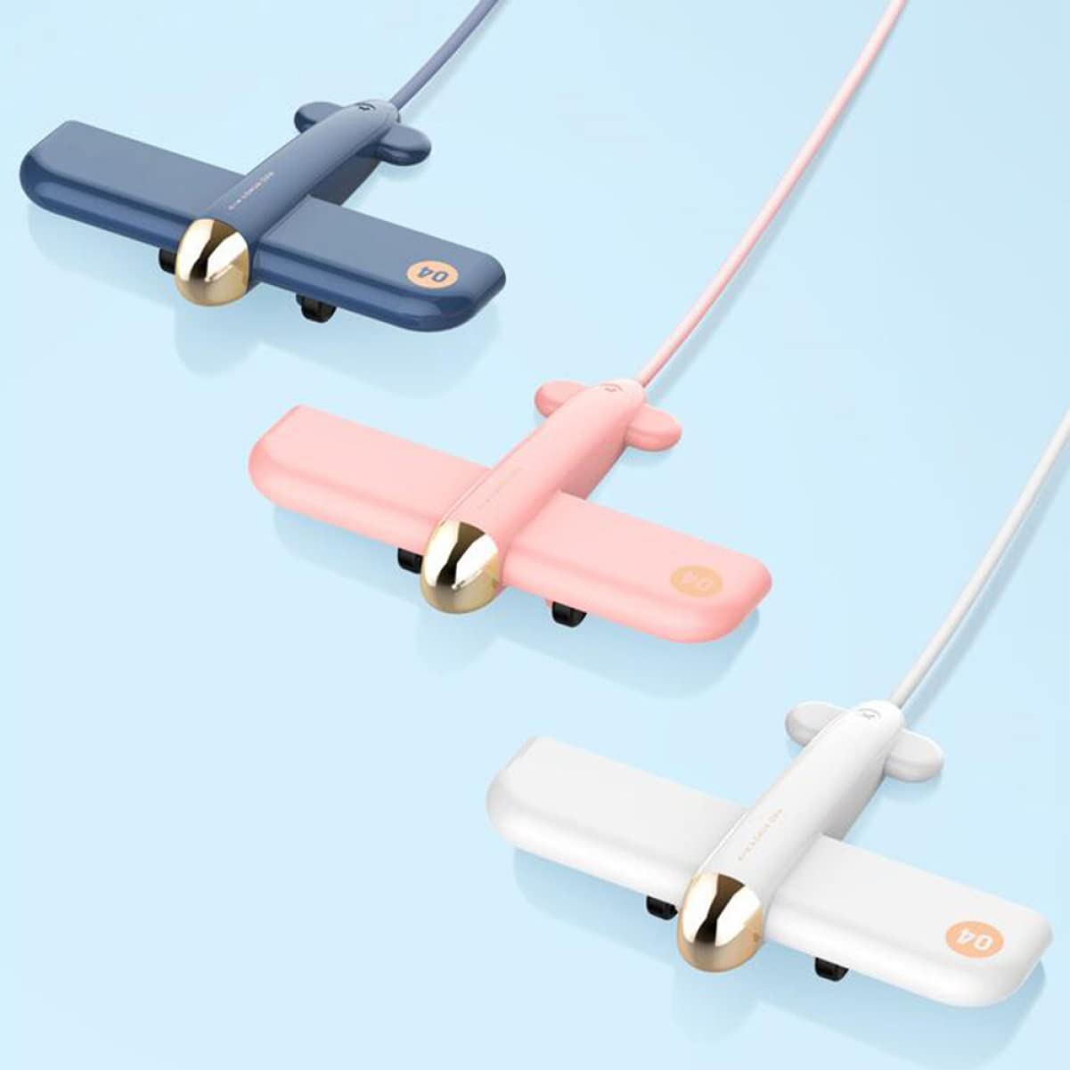 Mikikit USB C Adapter 2pcs41 Computer Multi-Port Hut Hub, Blue Desktop Hub- Computer, Accessories Shaped USB Multiple Expansion Extension Port Airplane Ports Design to Charger for Hub USB Port
