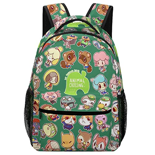 Rwillppycfei Unisex Adult Backpack Animal Cute Crossing Bag Durable Daypack Creative Casual Daypack Classical Basic Business Daypack
