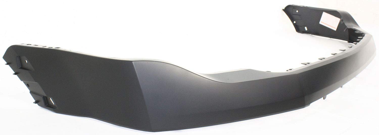 Evan Fischer Bumper Cover SET Compatible with 2007-2014 Ford Expedition Upper - Primed; Lower - Textured For Models With Wheel Opening Moldings Front, Upper and Lower FO1000631
