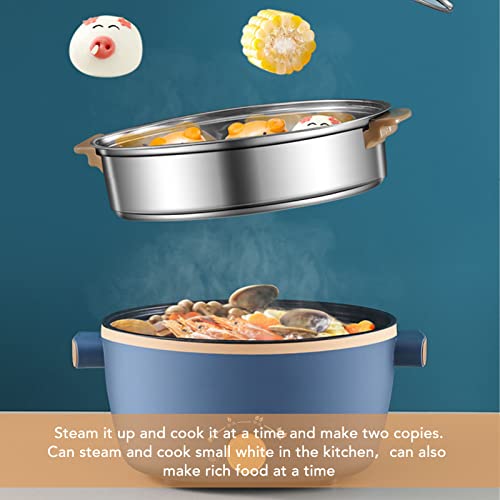 Haofy Household Electric Cooker, 2.5L Large Capacity 800W Electric Cooker for Dorm (US Plug 110V)