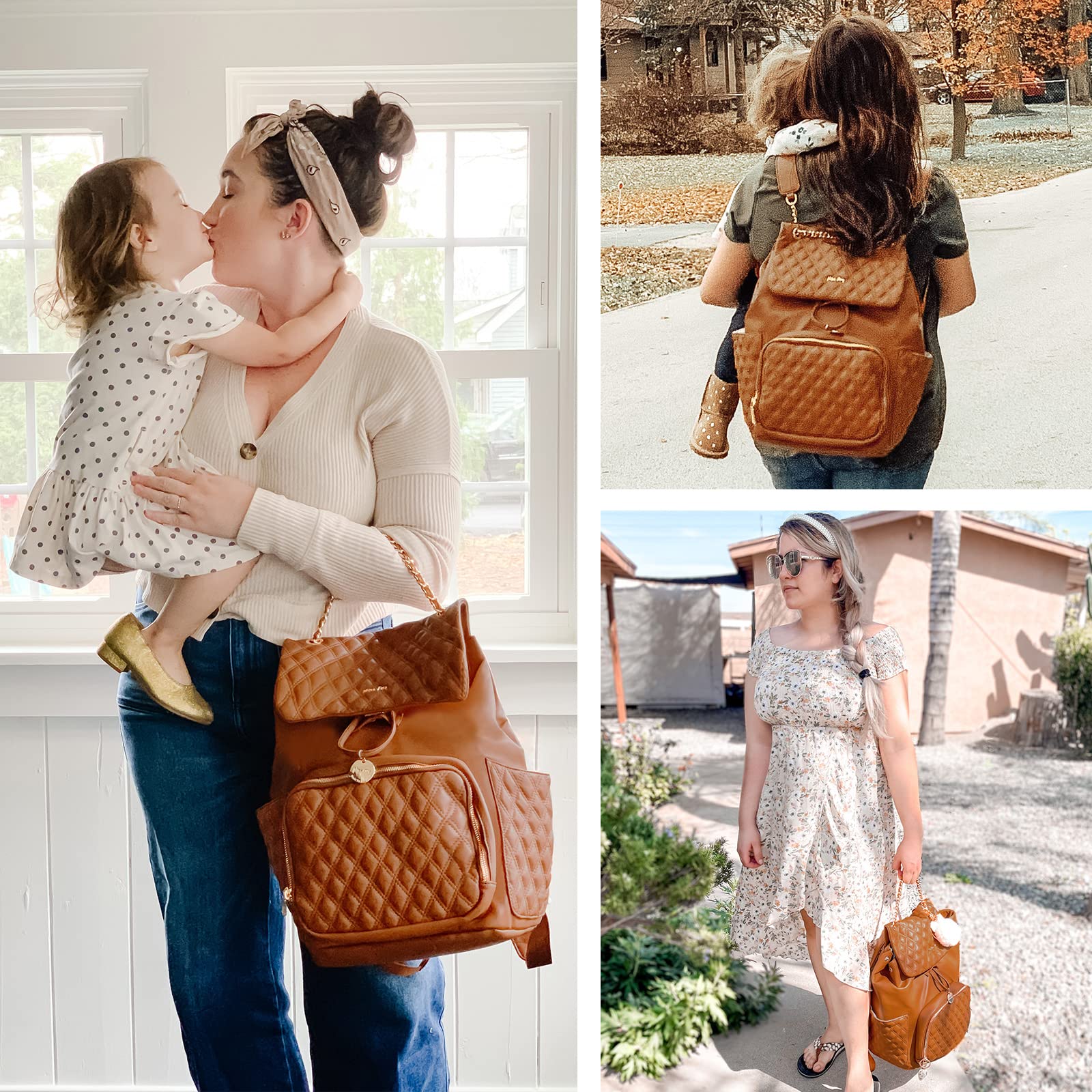 miss fong Diaper Bag Backpack Baby Diaper Bag & Diaper Bag Organizer Pouches Bundle
