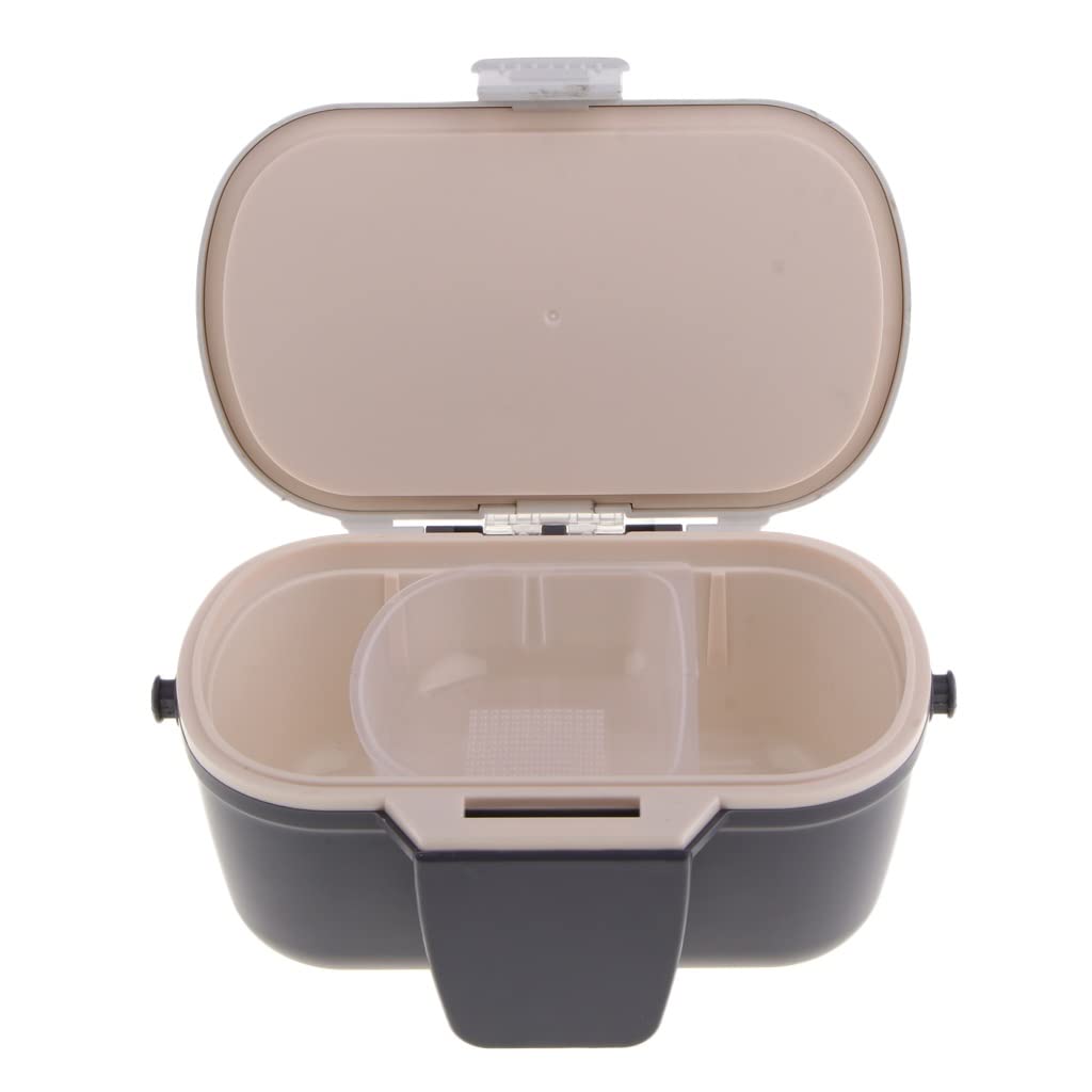 Fishing Live Bait Lure Box Case with Breathable Holes Storage Holder Fishing Tackles Box