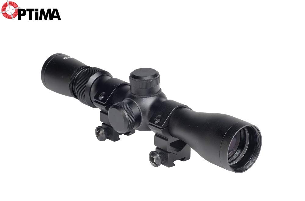 Hatsan AirTact ED Combo Spring Piston Air Rifle, 22 Caliber
