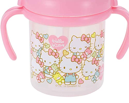 Hello Kitty 【Straw Mug】Baby Japan Import,200 Milliliter