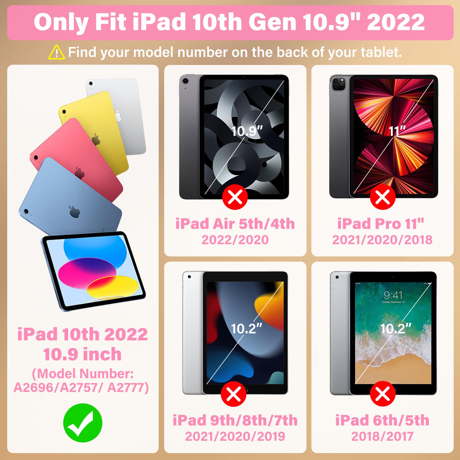 HAIKEDZ Case for iPad 9th Generation iPad 8th/7th Generation, iPad 10.2 2021/2020/2019 Case, with Pencil Holder Kickstand Shoulder Strap Durable Shockproof Protective for Kids Boys(Black+Purple)