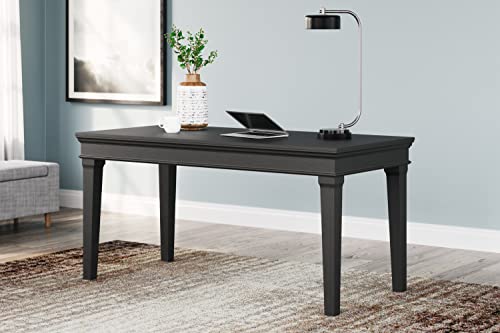 Signature Design by Ashley Beckincreek Retro Home Office Desk for Writing, Black