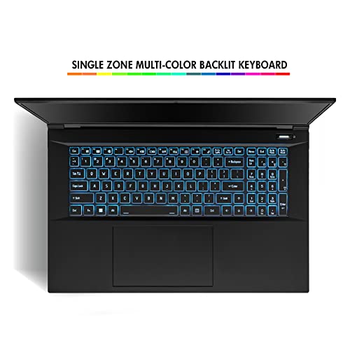 Sager 2023 NP8875E Gaming Laptop, 17.3 Inch QHD 240Hz 100% DCI-P3 G-Sync, Intel i9-13900HX, RTX 4070 8GB, 32GB RAM, 1TB Gen4 NVMe SSD, Win 11