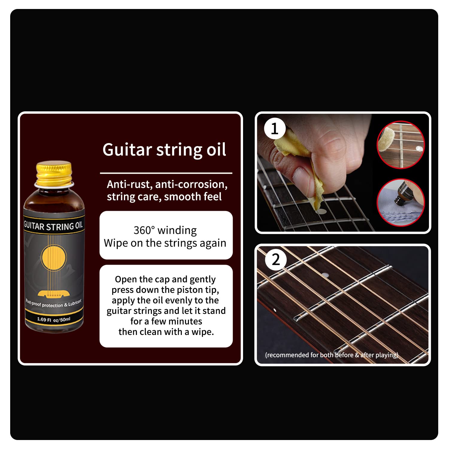 Guitar Polish Spray Musical Instrument Polish
