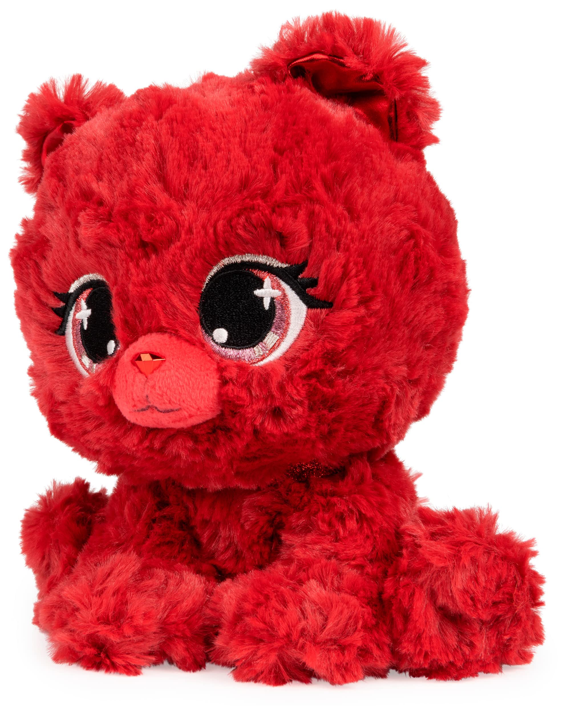 GUND P.Lushes Pets Gem Stars Collection, Rosie Ross Bear Stuffed Animal, Red, 6”