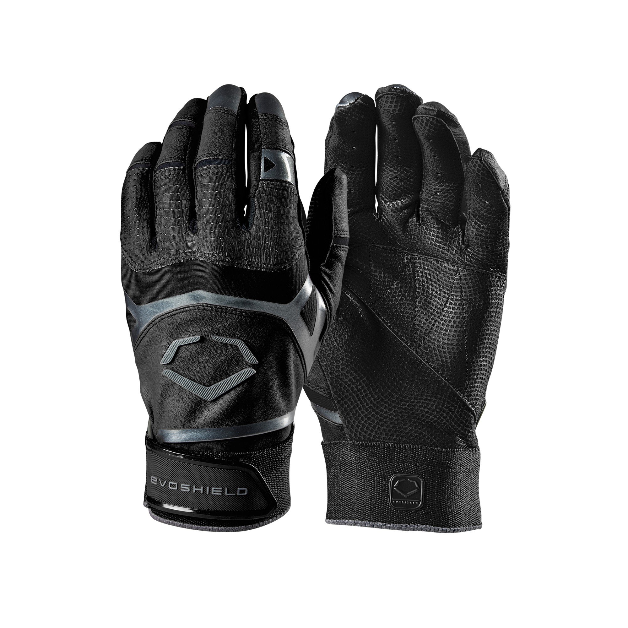EvoShield Youth XGT Batting Gloves, Black - Small