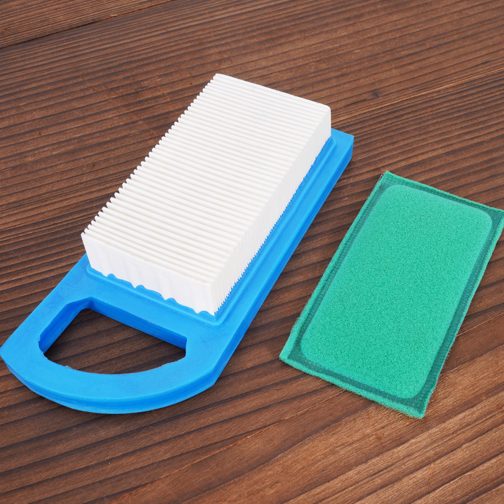 Lawn Mower Air Filter, 697152 Air Filter with 697252 Pre Filter For 698413 794421 797007 613022 650821 697775 695643 698143 797007