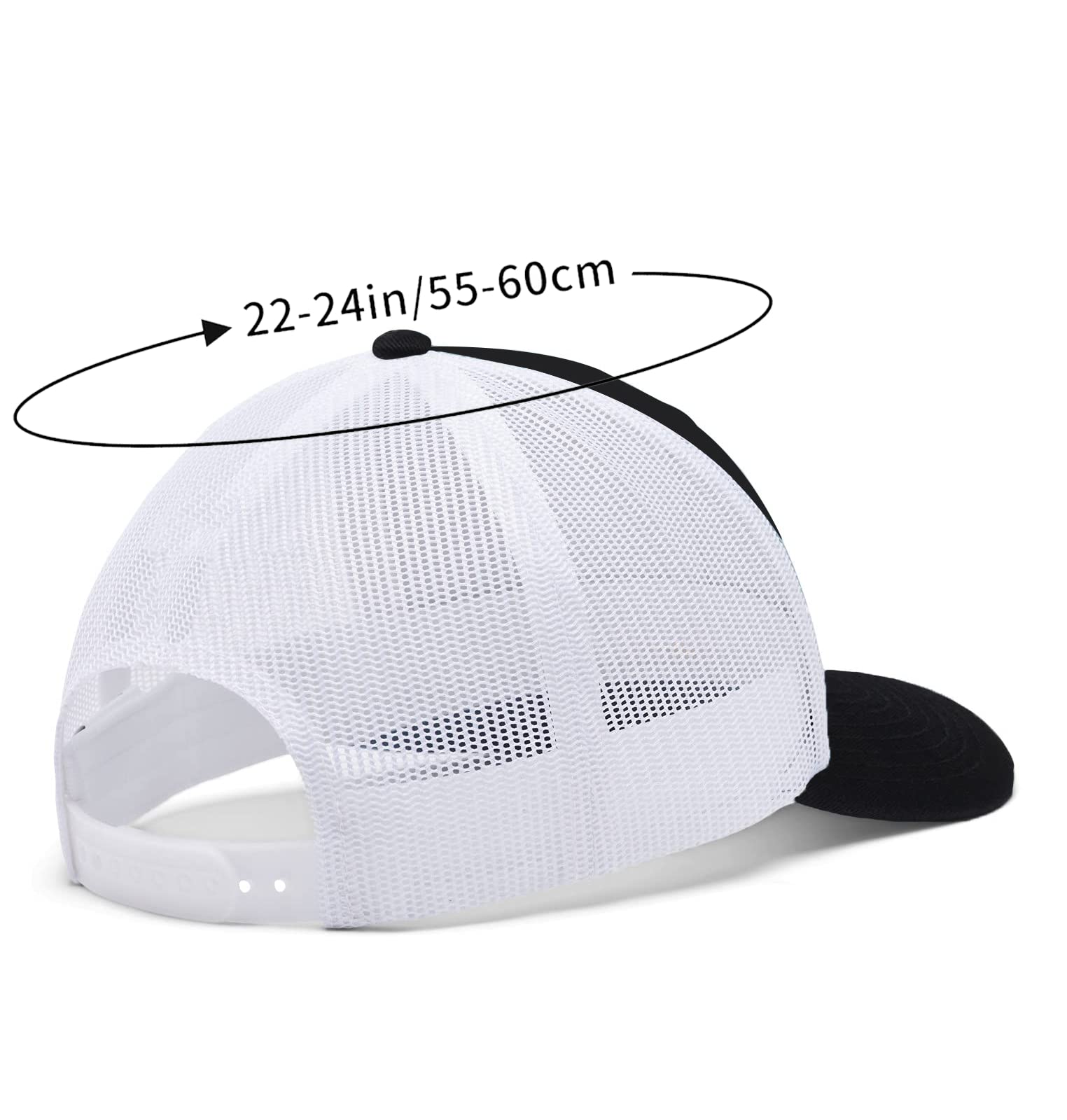 Ftxomok United Kingdom Flag Hat Embroidered English Trucker Hat with Adjustable Snapback Sports Fan Baseball Caps