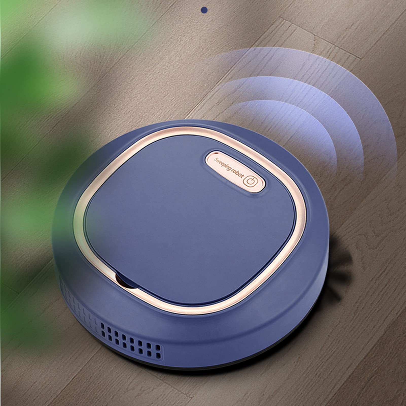 LOKOO Vacuum Cleaner Robot,Smart Electric Robotic Vacuuming Sweeper - 3 In1 Mopping System Scheduling for Pet Hair, Hard-Floor and Carpet
