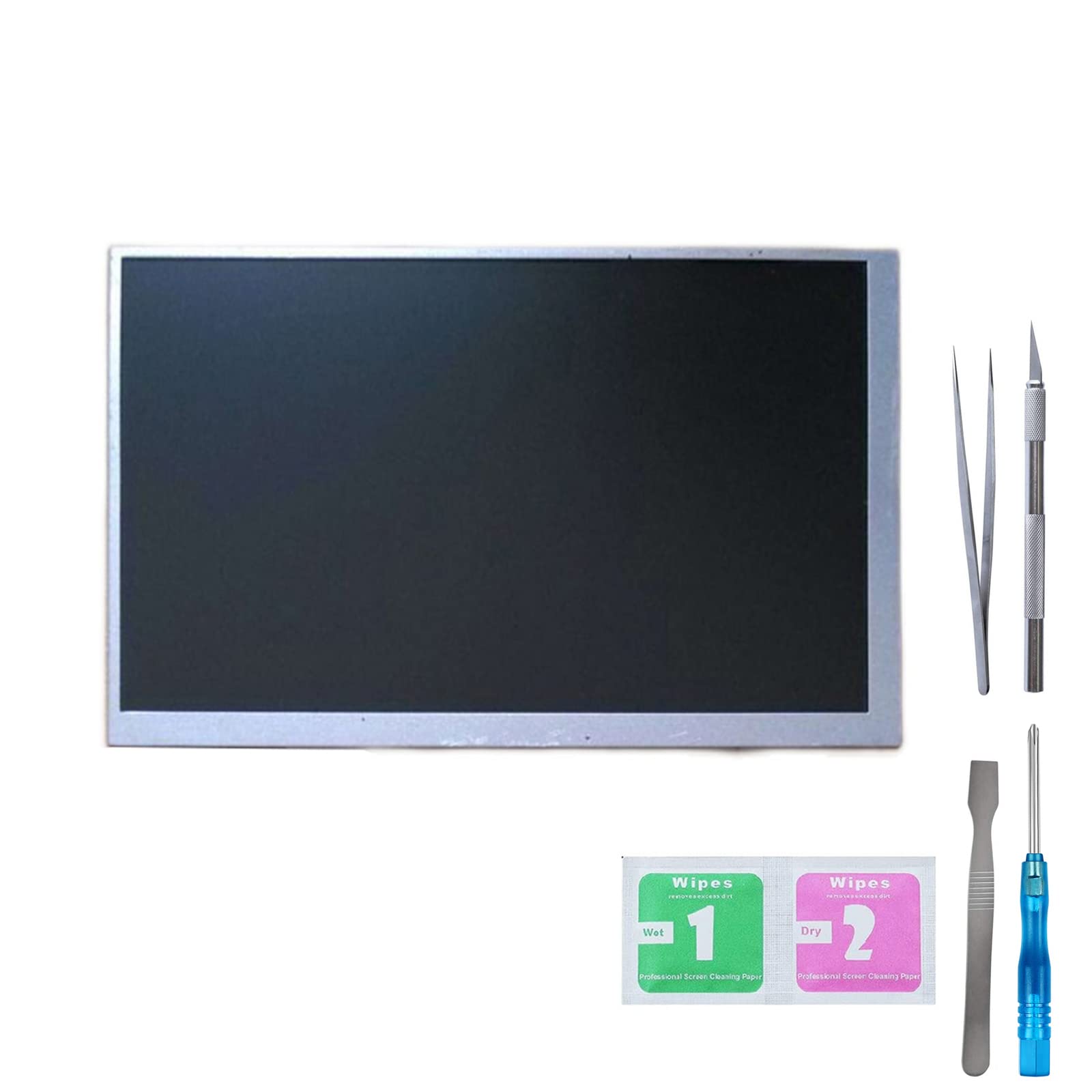 JayTong LCD Display for AMPIRE 7 inch 800(RGB)*480 AM800480R3TMQWTA1H LCD Screen Module Replacement with Tools