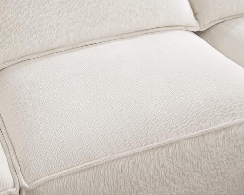 VANOMi 144" Oversized Sectional Fabric Sofa Set, Extra Large U Shaped Couch with Reversible Chaise Sectional Couch, Soft and Comfortable 6 Seater Sofa