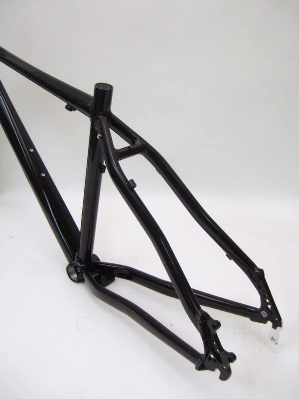 Gravity Unbranded Mountain Bike Frame Set with Suntour XCT Fork Black for 26 inch Wheel (15 inch fits Most Riders 5'4" to 5'8")