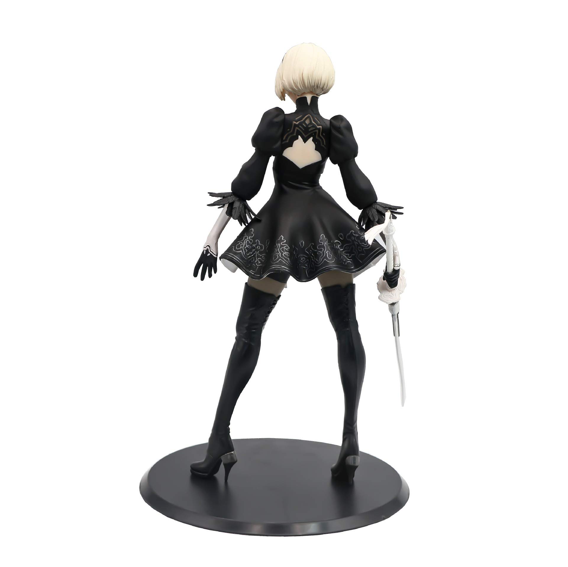Kaaoil Yorha 2B Figure Anime Game Statue for Birthday Gift Fan Collection Desktop Decoration(28cm/11in)