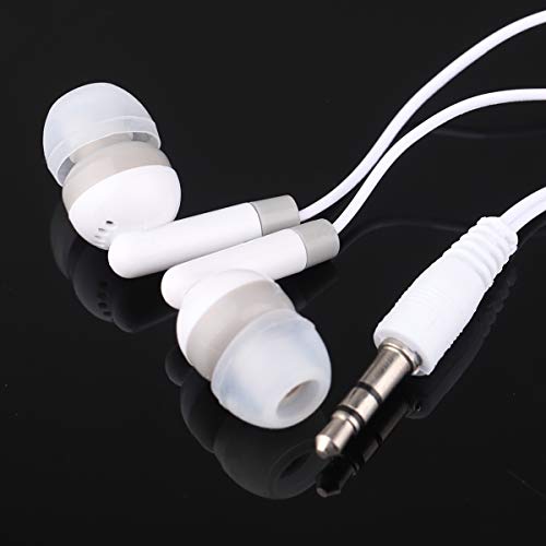 Hongzan 200 Pack Bulk Earbuds Classroom for School Kids Children Class Set Headphones for Students Wholesale Disposable Earphones (Mixed)