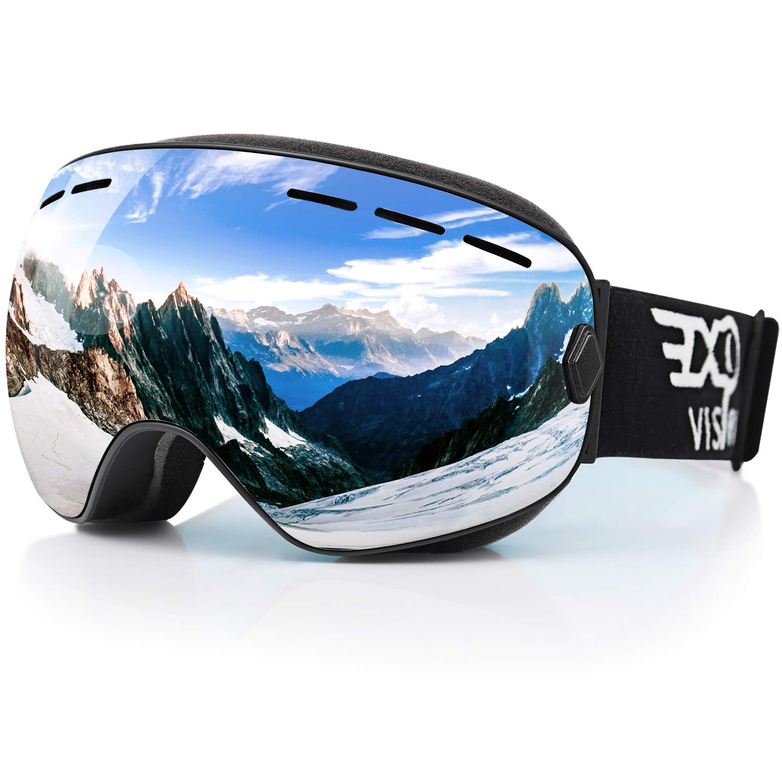 EXP VISION Snowboard Ski Goggles and Glover for Men Women and Youth