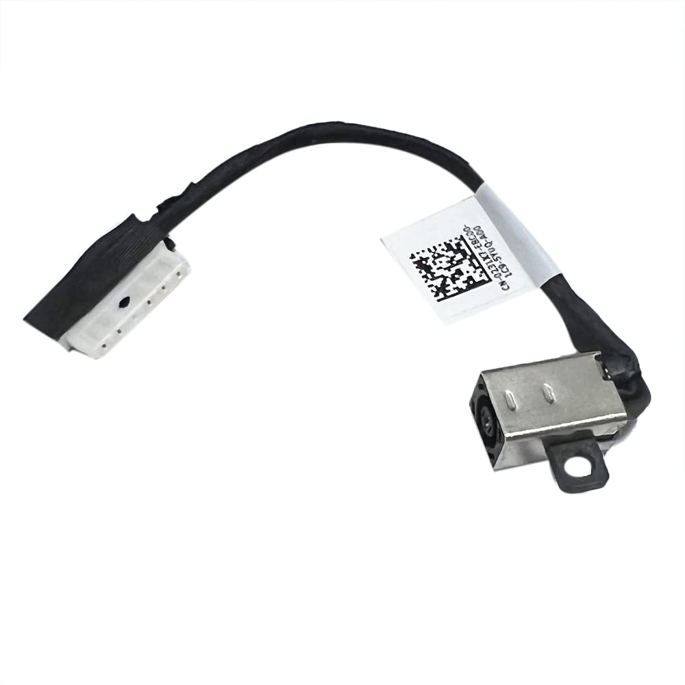 GinTai DC Jack Power Cable Plug in Charging Port Cable Connector Socket with Wire for Dell INSPIRON 15 3510 3511 I5-1135G7 3515 3510 3520 3521 3525 GDM50 87GX7 DC301017H00 231X7 0231X7 DC301018100