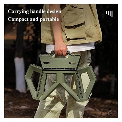 GOMOSU Camping Stool 100kg Bearing Stool Beach Chair Seats Portable Camping Chairs Folding Fishing Chair