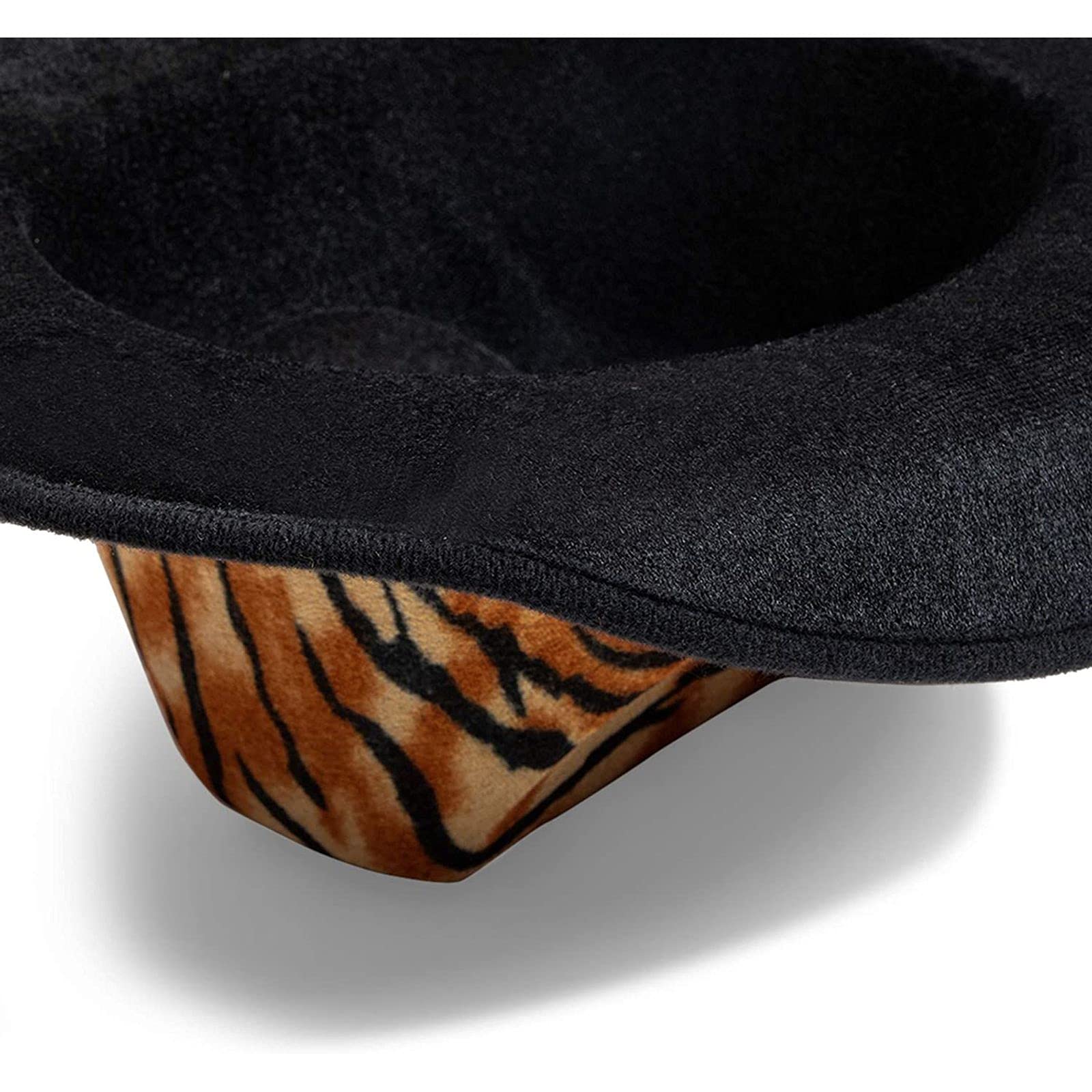 Fun Cowboy Hat, Party Cowboy Hat in Tiger Print (Adult Size, Unisex) Multicoloured